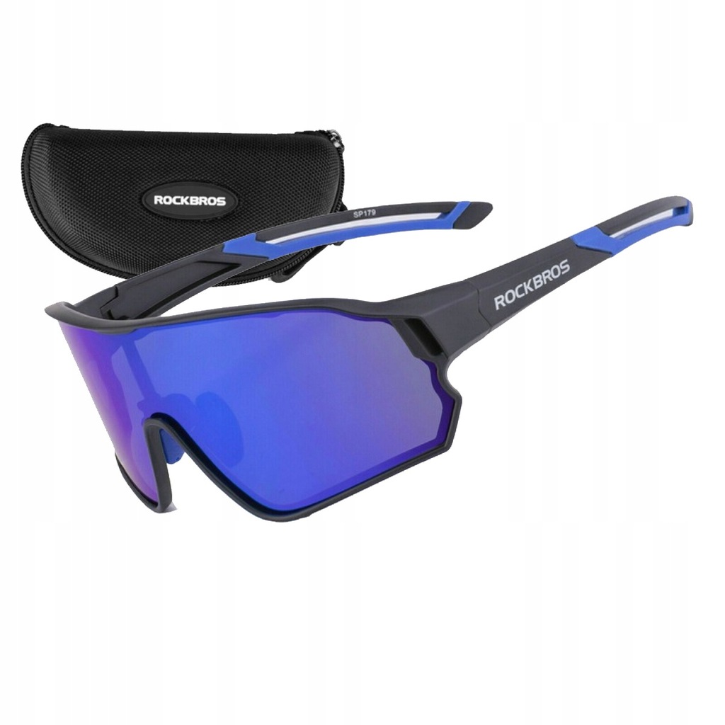ROCKBROS 10138 - OKULARY ROWEROWE Z POLARYZACJĄ - 10594589300 - oficjalne archiwum Allegro