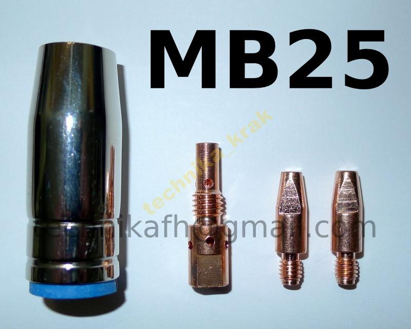 DYSZA GAZOWA łącznik 2x KOŃCÓWKA fi 0,8 MB25 MB 25 - 5625109440 ...