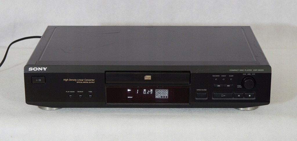 Sony CDP-XE220, odtwarzacz CD/CDR. - 8181701821 - oficjalne archiwum ...