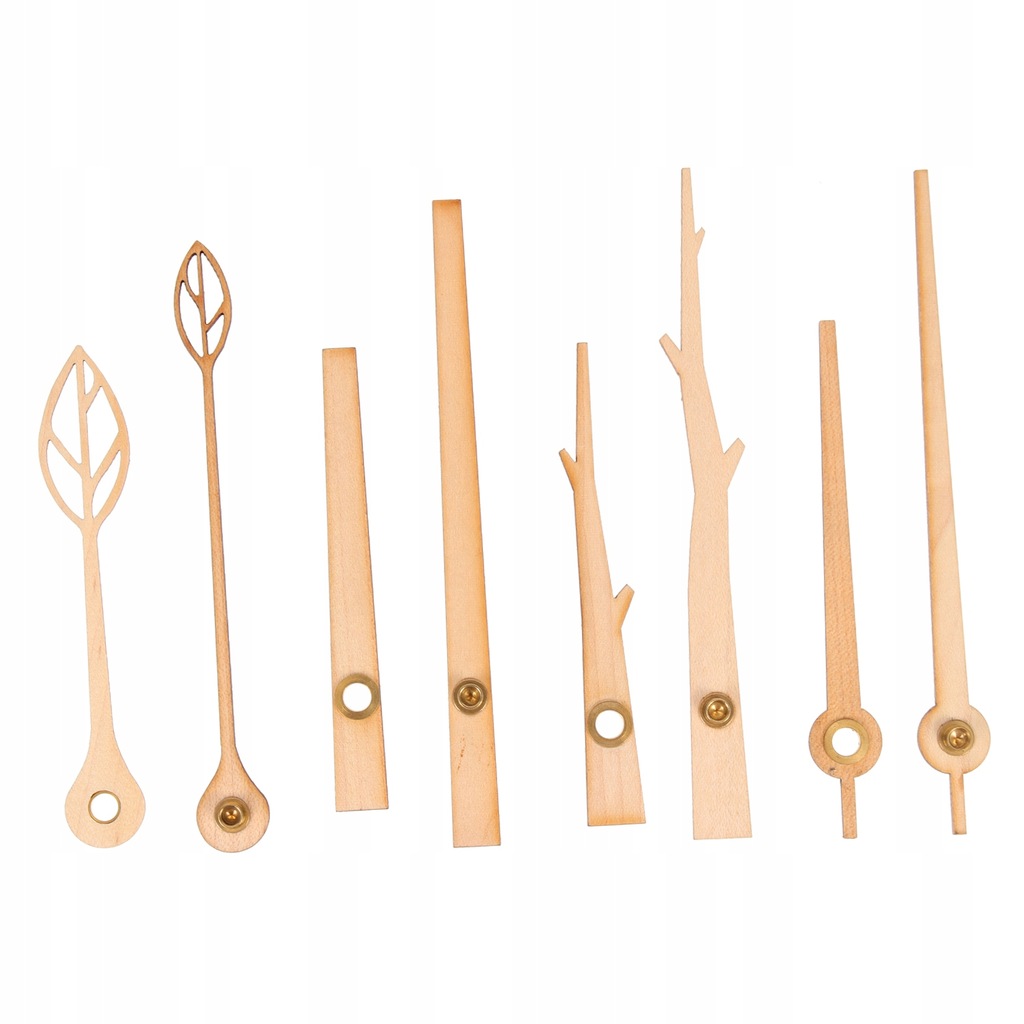 CLOCK MOVEMENT WOODEN HANDS POINTER NUMBER 4 SETS - 14413542588 ...