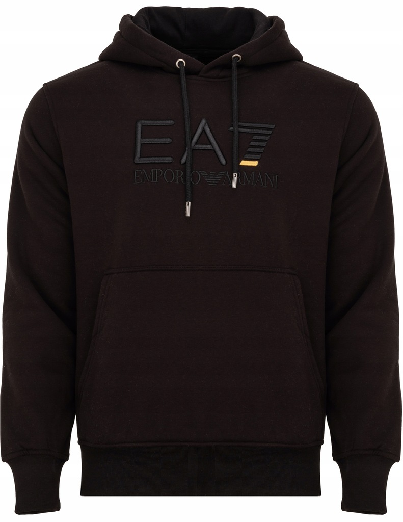 BLUZA EMPORIO ARMANI EA7 CZARNA ROZMIAR M LOGO WYSZYWANE - 14519781452 - oficjalne archiwum Allegro