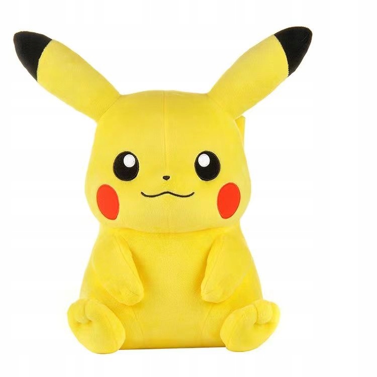 MASKOTKA Pikachu POKEMON PLUSZAK Pikachu DUŻA 20cm - 13364235383 ...