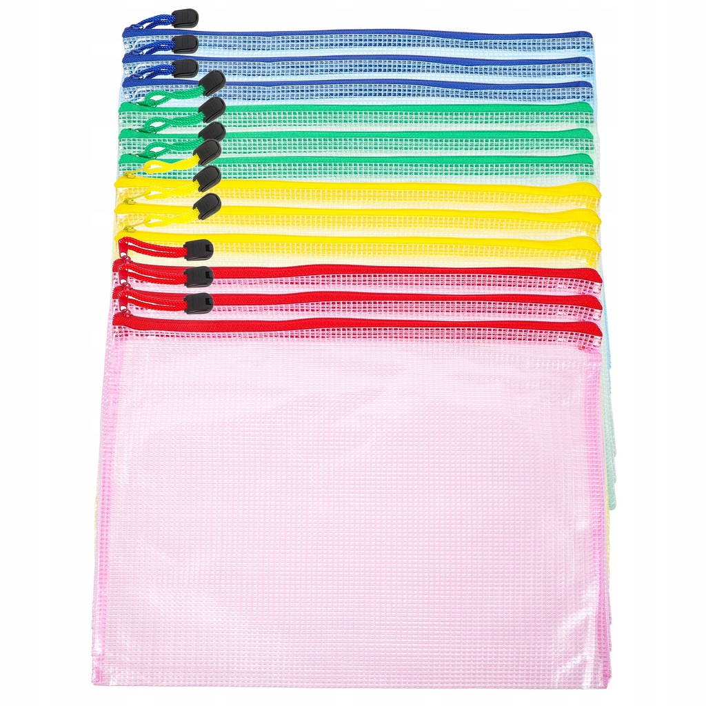 Documents Organizer Zipper File Bag Mesh Rack - 14821496288 - oficjalne ...