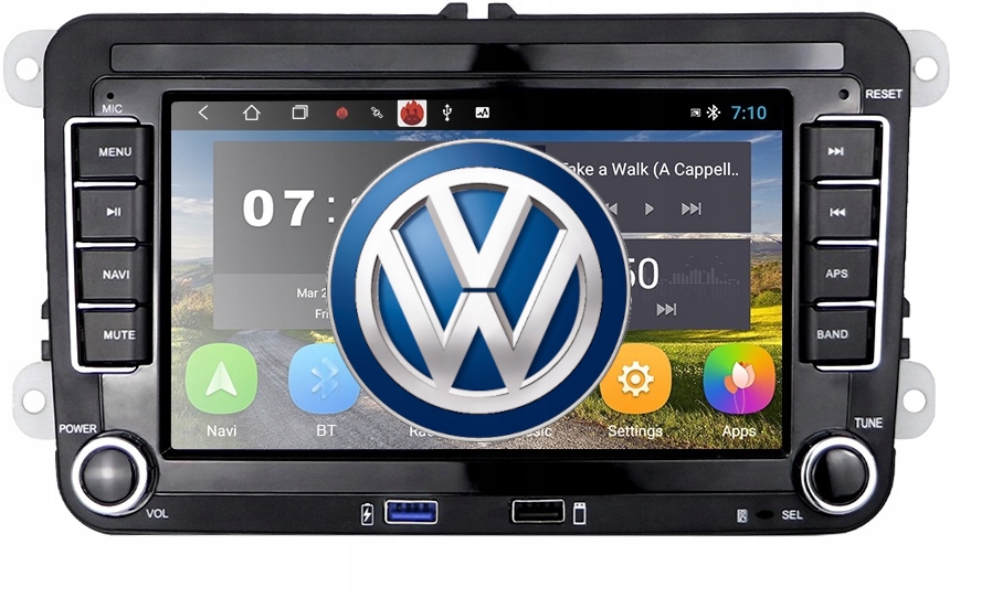 RADIO 2 DIN ANDROID VW TRANSPORTER T5 T6 MULTIVAN - 11535428355 - oficjalne archiwum Allegro