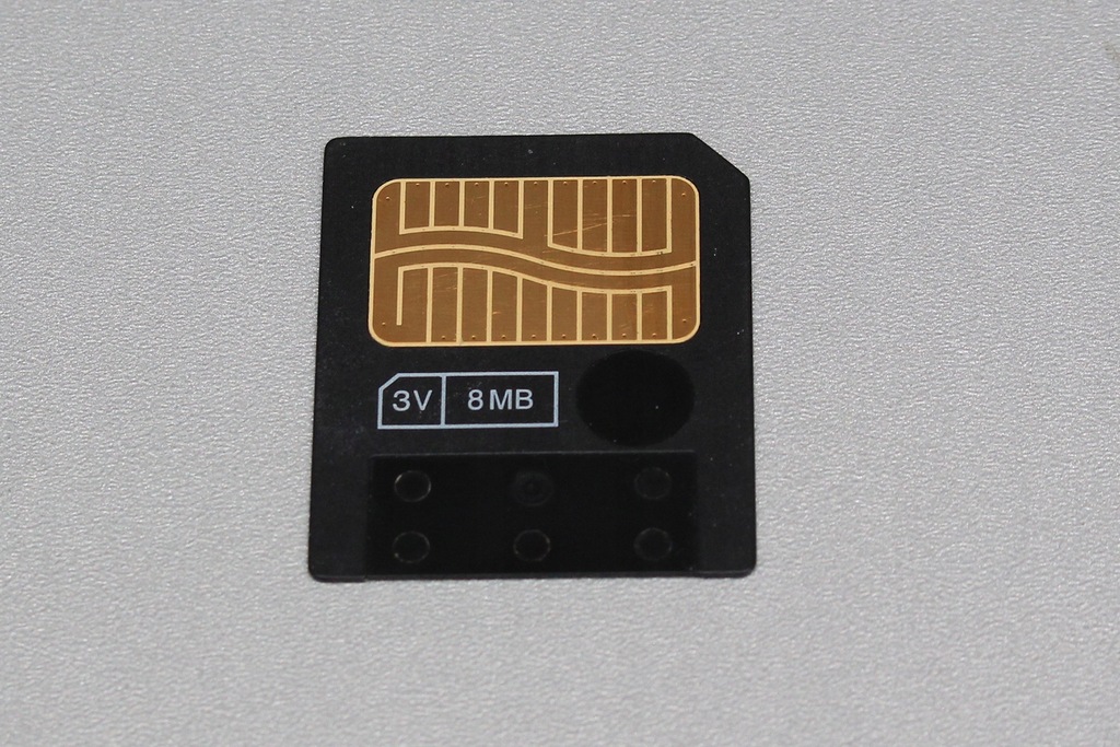 Karta Smart Media OLYMPUS 8MB M-8P D3V20 - 11770411606 - oficjalne archiwum Allegro