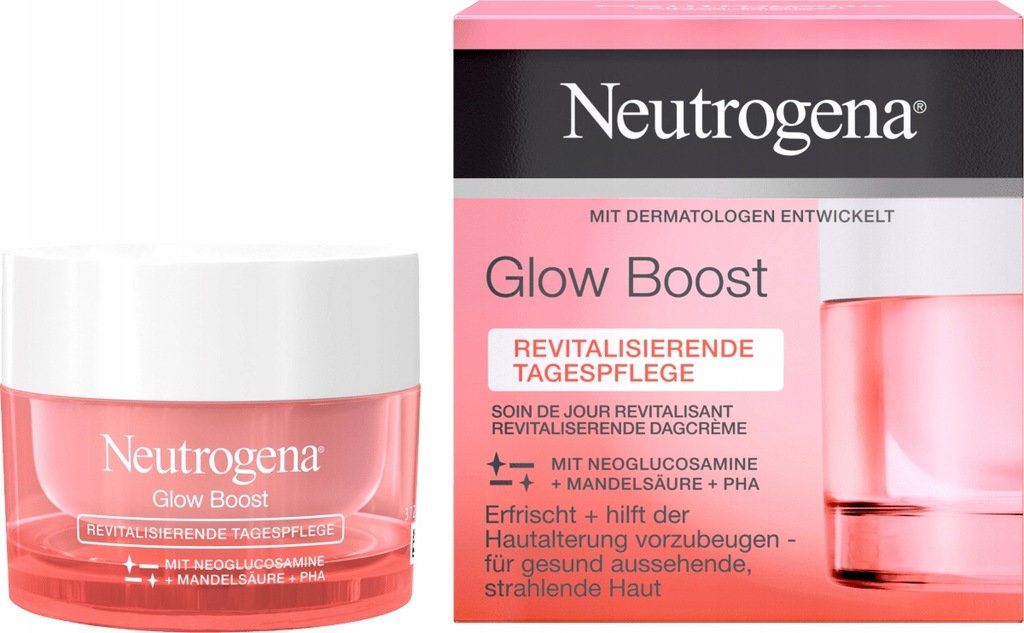 NEUTROGENA GLOW BOOST KREM DO TWARZY 50ML DK180 - 11893771095 ...