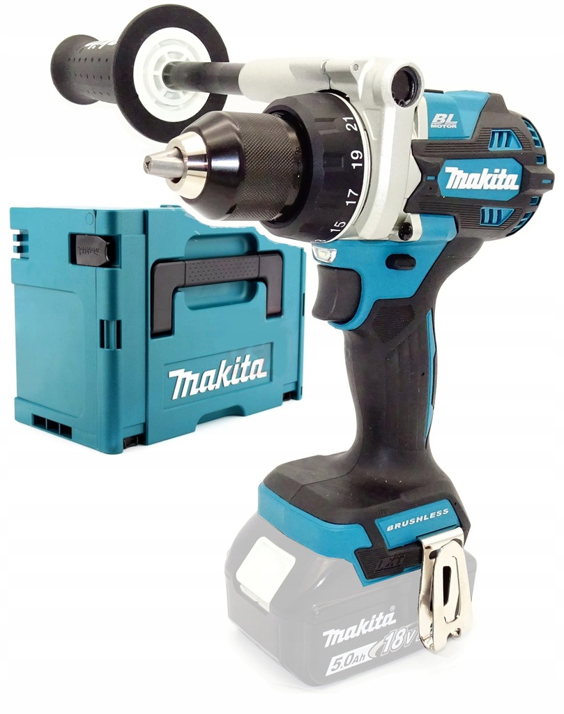 Makita DDF486ZJ wkrętarka 130Nm 18V aku MOCNA - 12758414065 - oficjalne archiwum Allegro