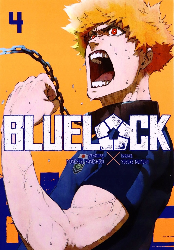 BLUE LOCK (TOM 4) - Muneyuki Kaneshiro, Yusuke Nomura [KOMIKS] - 14700410519 - oficjalne ...