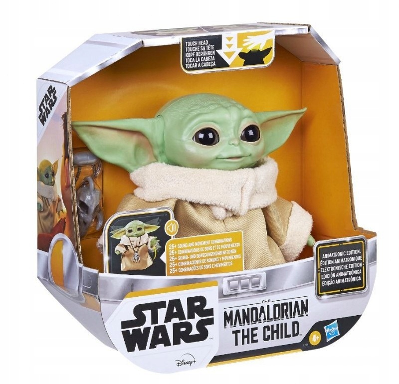 Hasbro Interaktywna figurka StarWars Baby Yoda - 12128147410 ...