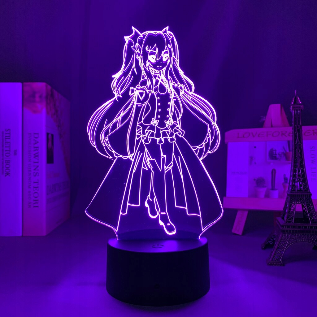 Anime Led Light Seraph końca Shinoa Hiragi rysunek - 12653283972 ...