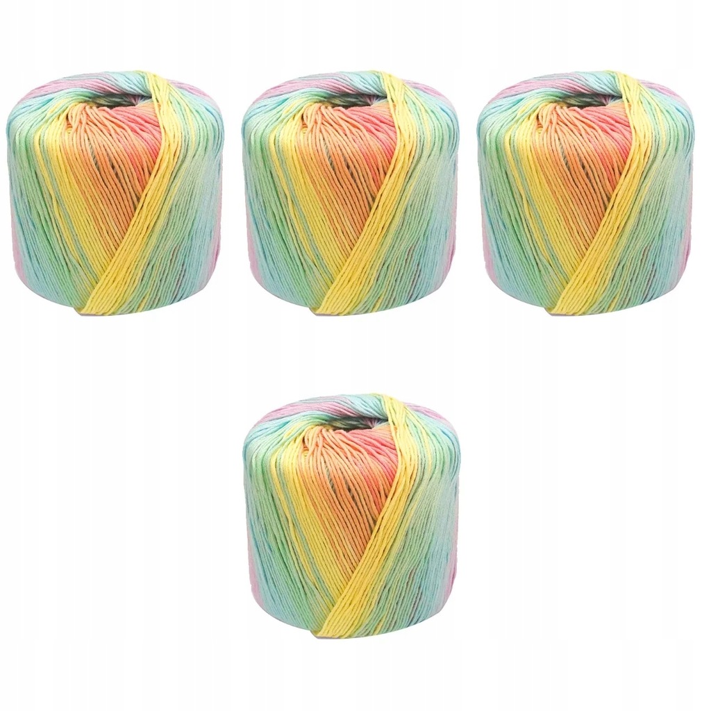 Embroidered Ribbon Chunky Cotton Yarn Crochet - 13728246425 - oficjalne ...