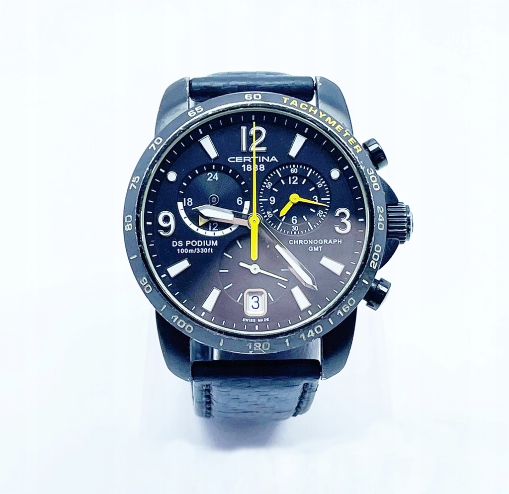Zegarek Certina DS Podium BIG Size GMT C001639A - 12131307874 - oficjalne archiwum Allegro