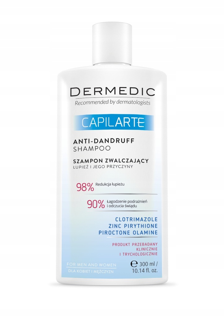 DERMEDIC CAPILARTE Szampon zwalczający łupież 300 - 11112170867 ...