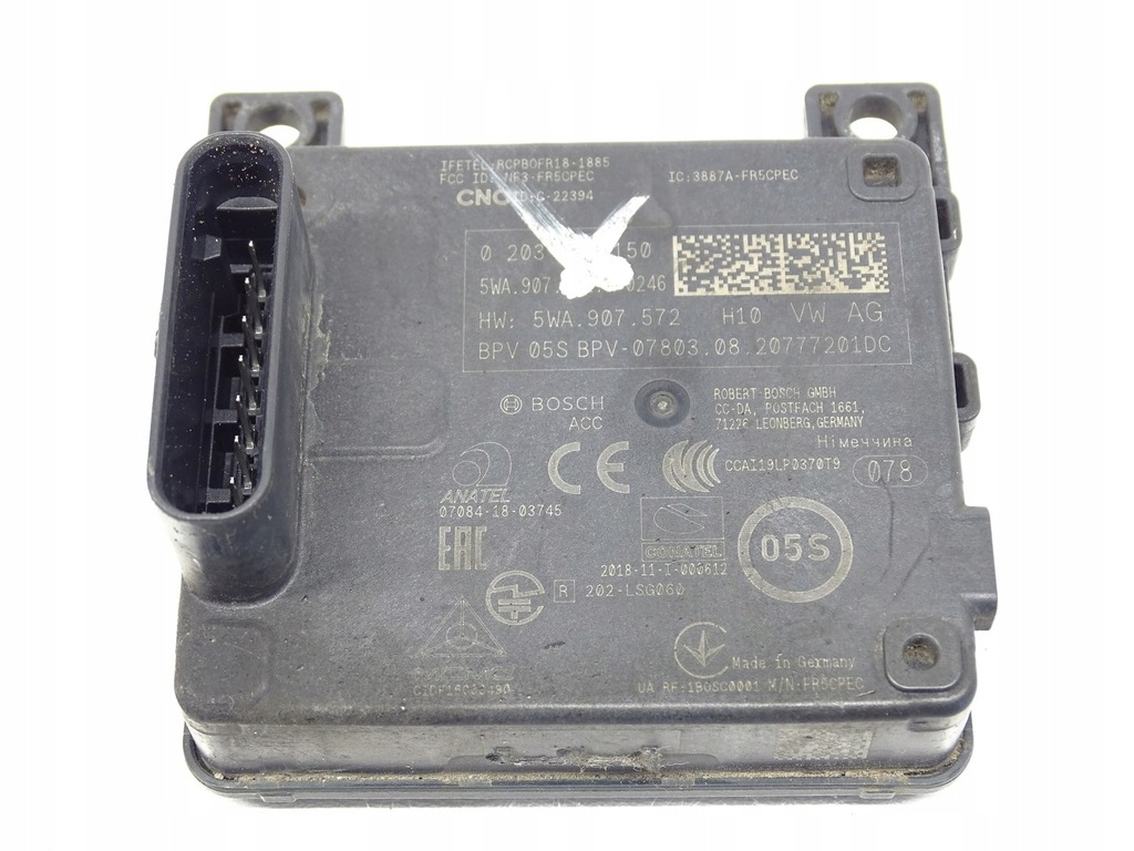 RADAR SENSOR DISTRONIC AUDI A3 8Y VW GOLF VIII 5WA907572 - 15062286303 ...