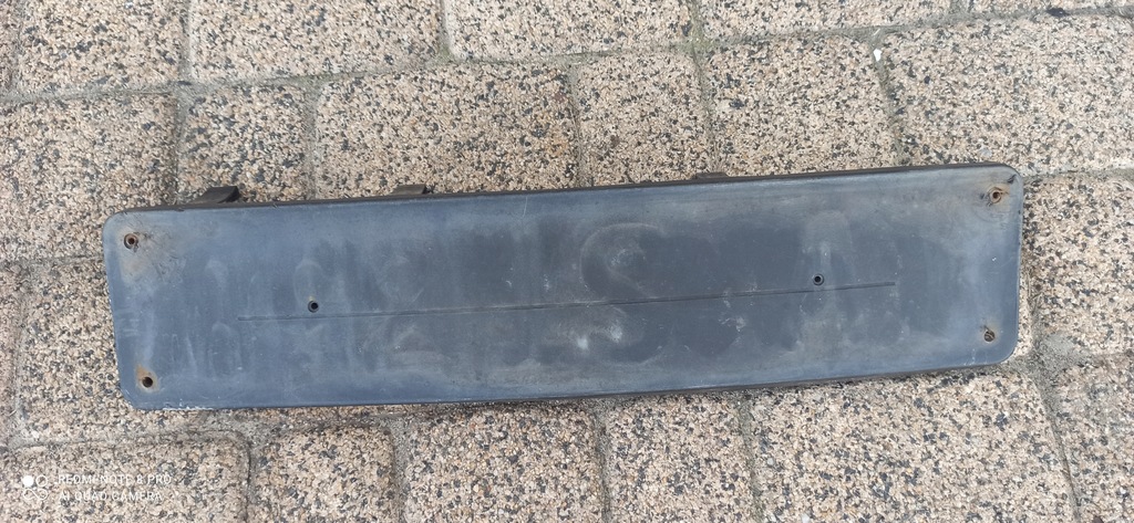 MERCEDES W204 RAMKA PODKŁADKA TABLICY A2048170378 - 12767299038 ...