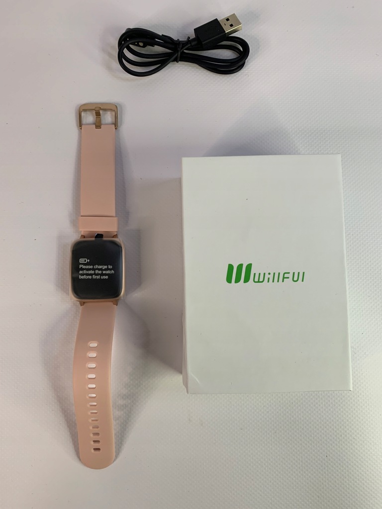 Zegarek sportowy Willful SW025 różowy smartwatch - 12874008200 - oficjalne archiwum Allegro