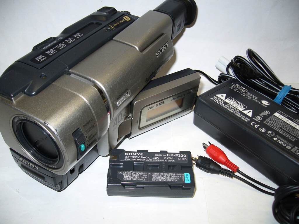 SONY CCD-TRV 37E - zgraj kasety 8mm/Video8 w PAL-u - 12889056031 ...