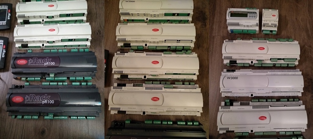 Sterowniki Carel PCO 1, 2, W3000, XS hvac PLC - 7632532198 - oficjalne ...