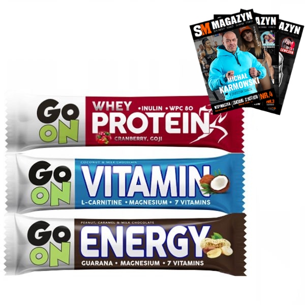 SANTE GO ON PROTEIN BAR 50 g BATON BIAŁKOWY WHEY - 7838322209 ...
