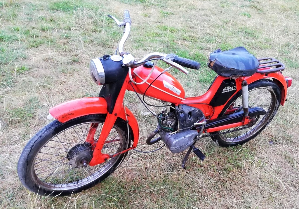 Motor ROMET KOMAR motocykl skuter zabytkowy z PRL - 9722344157 ...