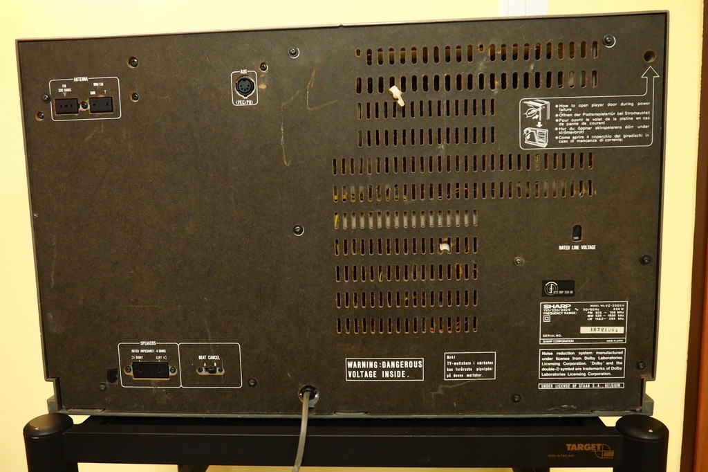 Sharp VZ 3000 magnetofon gramofon tuner radio komb - 7833310820 ...