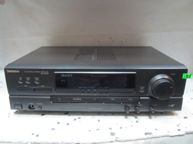 AMPLITUNER TECHNICS SA-EX 100 - NR S908 - 15368059622 - oficjalne archiwum Allegro