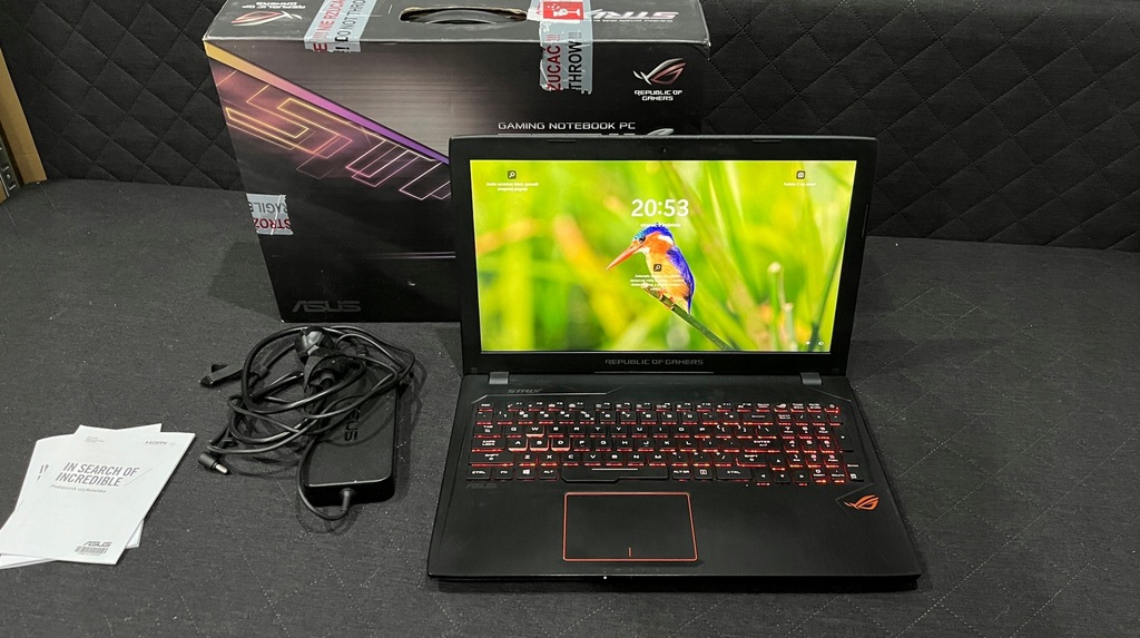 Asus ROG Strix i5-7300HQ 8GB/256GB GTX1050 15,6" GL553V Laptop ...