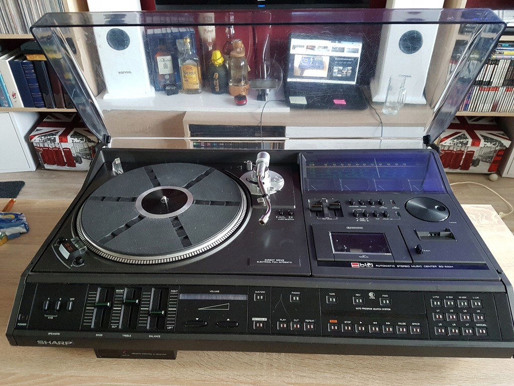 SHARP SG-500H Automatic Stereo Music Center - 8230896583 - oficjalne ...