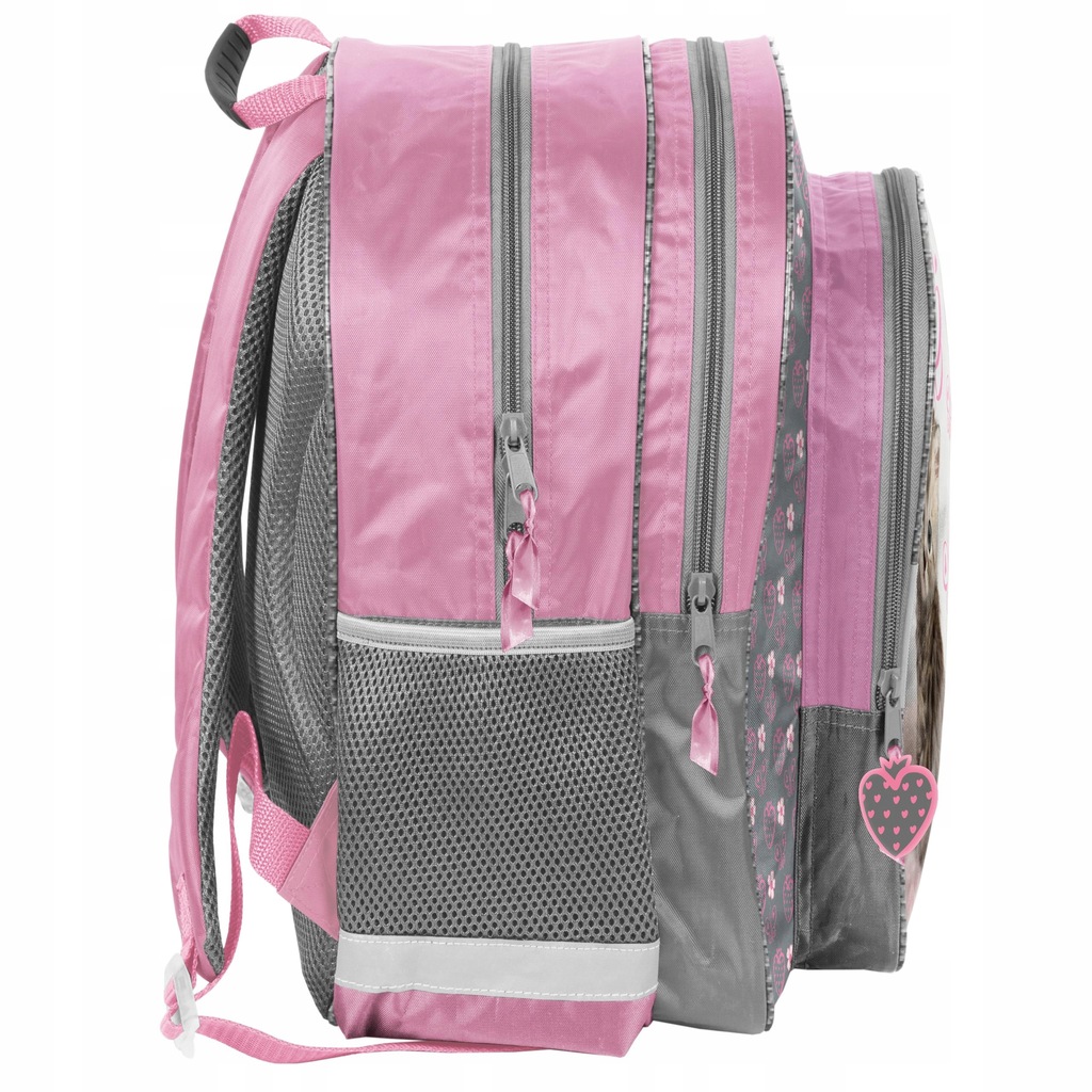 PLECAK SZKOLNY Z KOTKIEM KOT ZESTAW DLA DZIEWCZYNY - 7796259587 - oficjalne archiwum Allegro