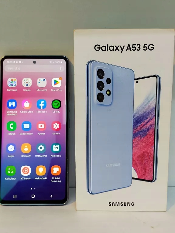 TELEFON SAMSUNG GALAXY A53 5G 6/128GB SM-A536B/DS - 12766347218 - oficjalne archiwum Allegro