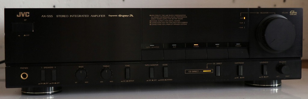 JVC AX-555 wzmacniacz stereo klasa wyższa - 13086927396 - oficjalne ...