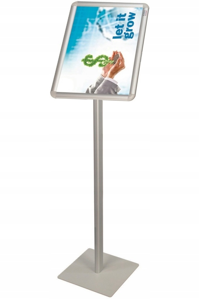 Stojak informacyjny reklamowy na ulotki opis menu board z ramką A3 ...