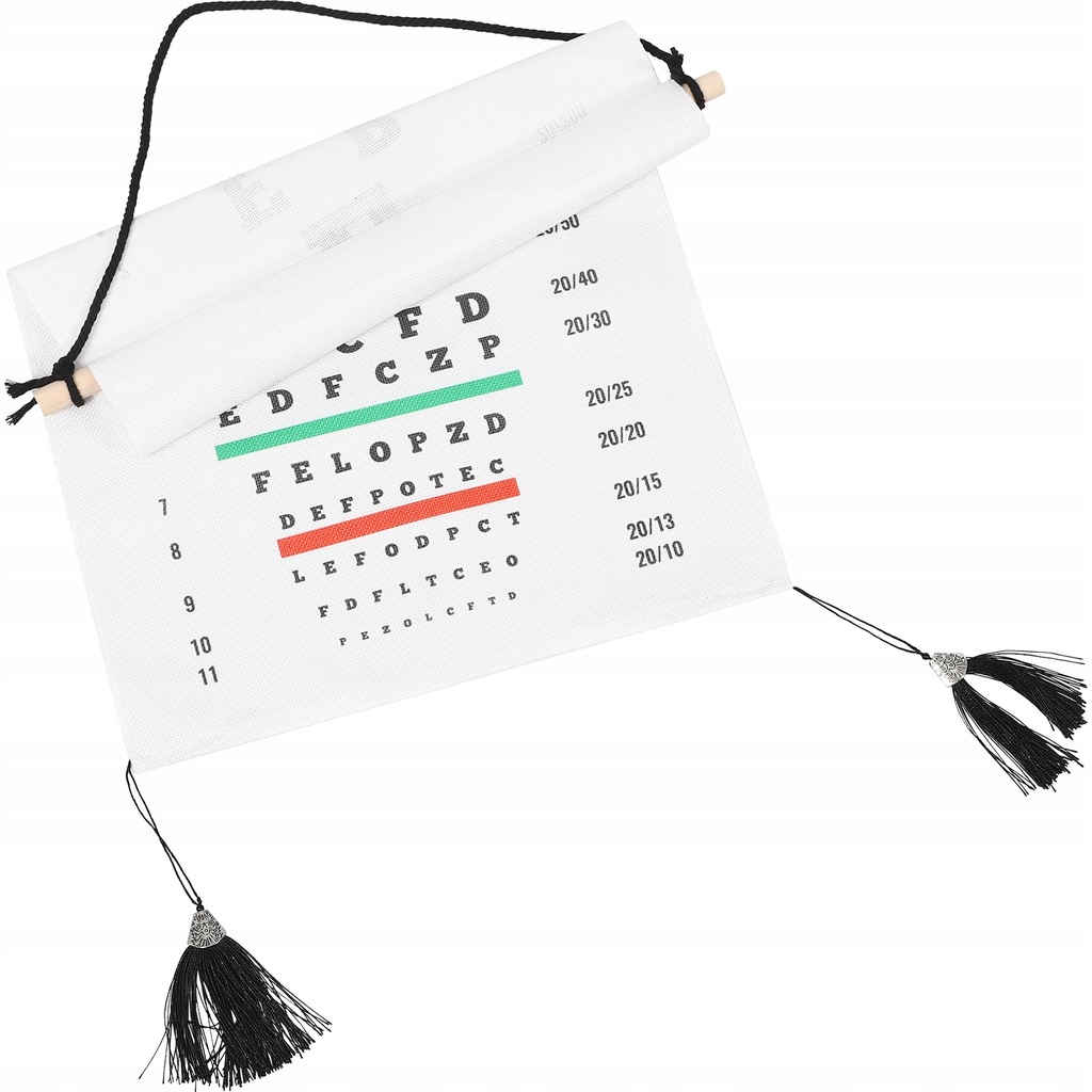 FRAME VISUAL TESTING CHART STANDARD VISUAL EYE TEST CHART FOR CLASSROOM ...