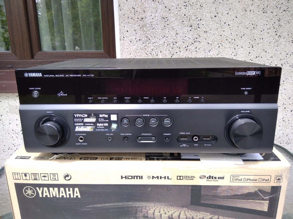 Yamaha RX-V775 cały komplet - 12218709691 - oficjalne archiwum Allegro