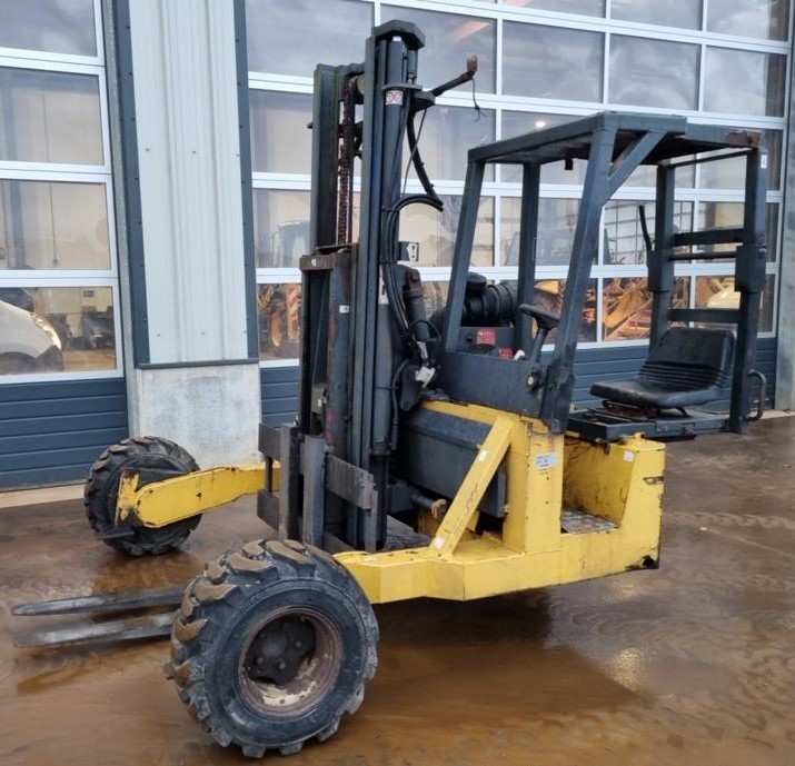 Wózek widłowy podwieszany Moffett Kooi E2-3T-2530 2,5 tony duplex 3m ...