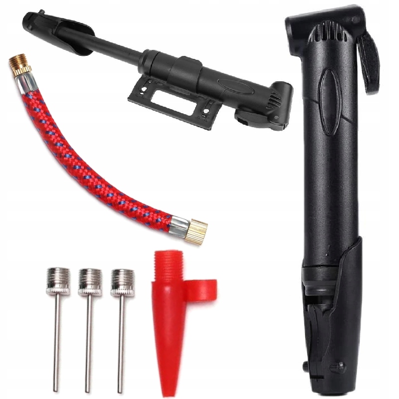 POMPKA ROWEROWA MINI RĘCZNA IGŁY WĘŻYK ZESTAW - 12247065642 - oficjalne ...