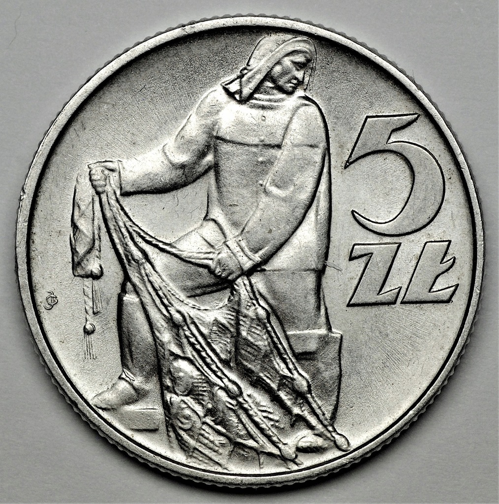 mp PRL 5 złotych 1971 Rybak b.ładny rzadki - 13775794610 - oficjalne ...