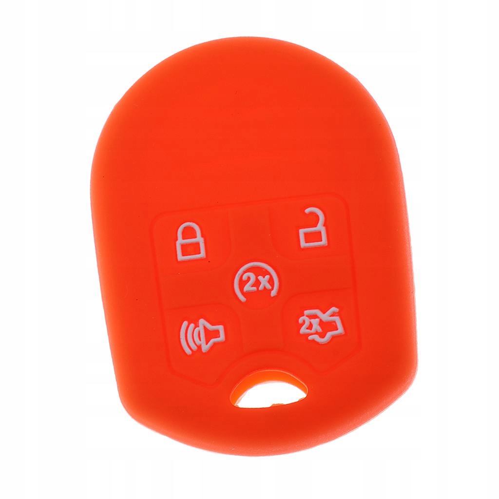 Remote Key Case Fob Cover 5 Button for Expedition Flex Taurus orange ...