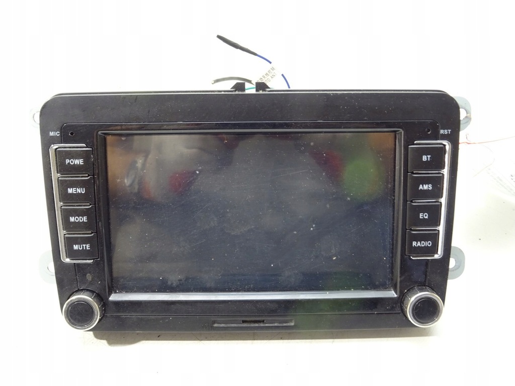 RADIO NAWIGACJA VW TOURAN 03-10 - 12466749558 - oficjalne archiwum Allegro