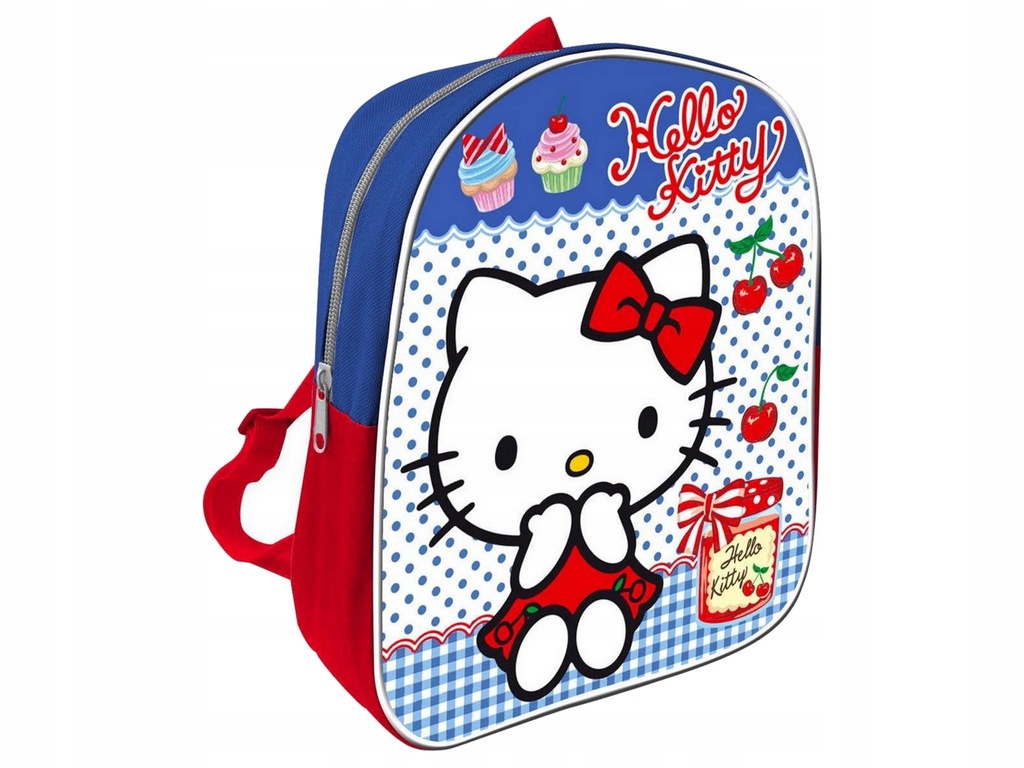 PLECAK kotek HELLO KITTY plecaczek PRZEDSZKOLAKA - 12181725941 ...