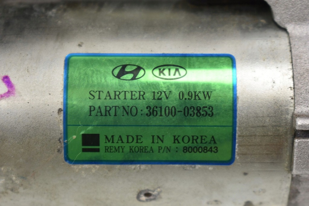 ROZRUSZNIK 36100-03853 CEED II I20 II RIO IV 1.4B - 7570677262 ...