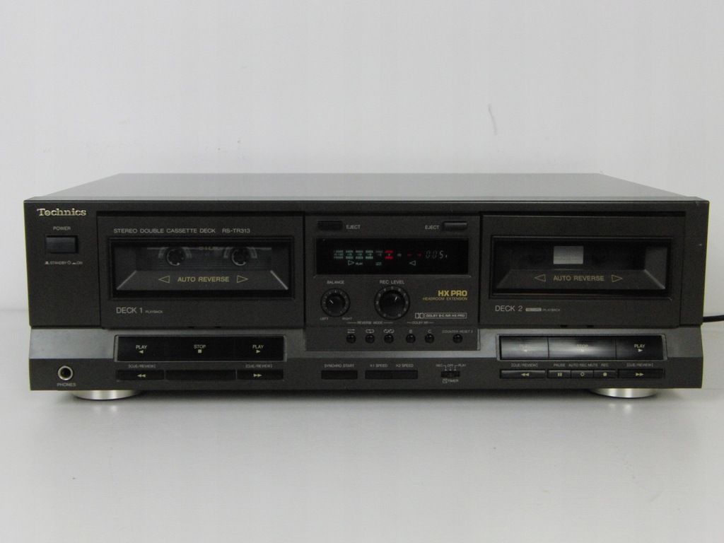 Klasyczny magnetofon Technics RS-TR313 Gwarancja - 13259518286 ...