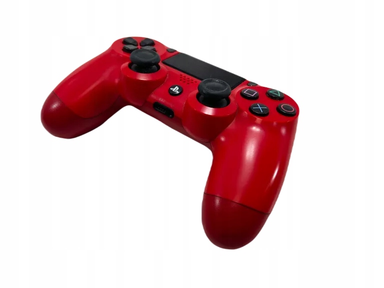 PAD PS4 CZERWONY DUALSHOCK 4 ORYGINAŁ SUPER STAN - 12459140909 ...