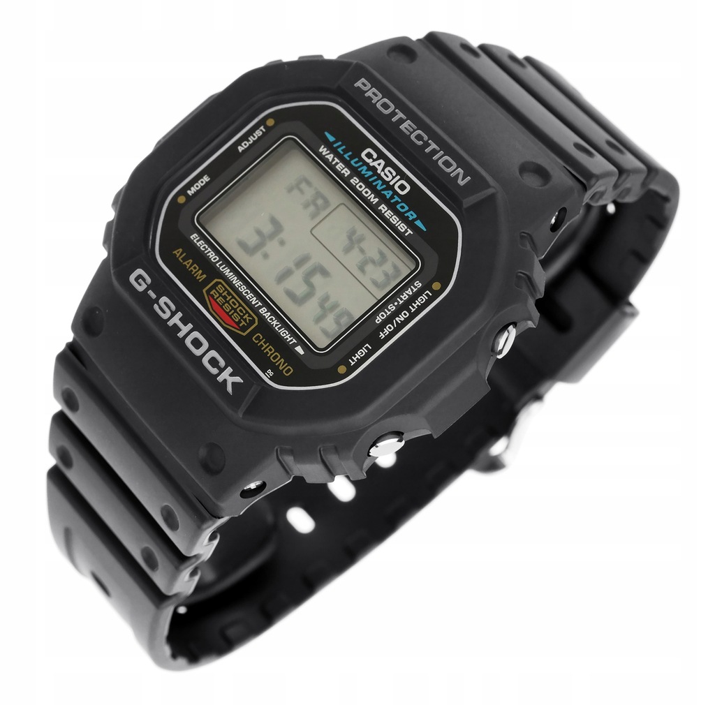 ZEGAREK MĘSKI CASIO SPORTOWY G-SHOCK DW-5600E-1V - 13137280291 - oficjalne archiwum Allegro