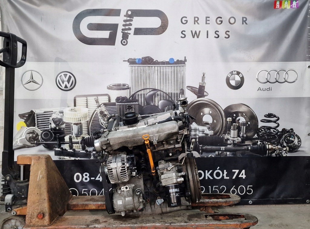 AUDI SEAT LEON SILNIK KOMPLETNY BJX 110 TYŚ KM - 12442694941 - oficjalne archiwum Allegro