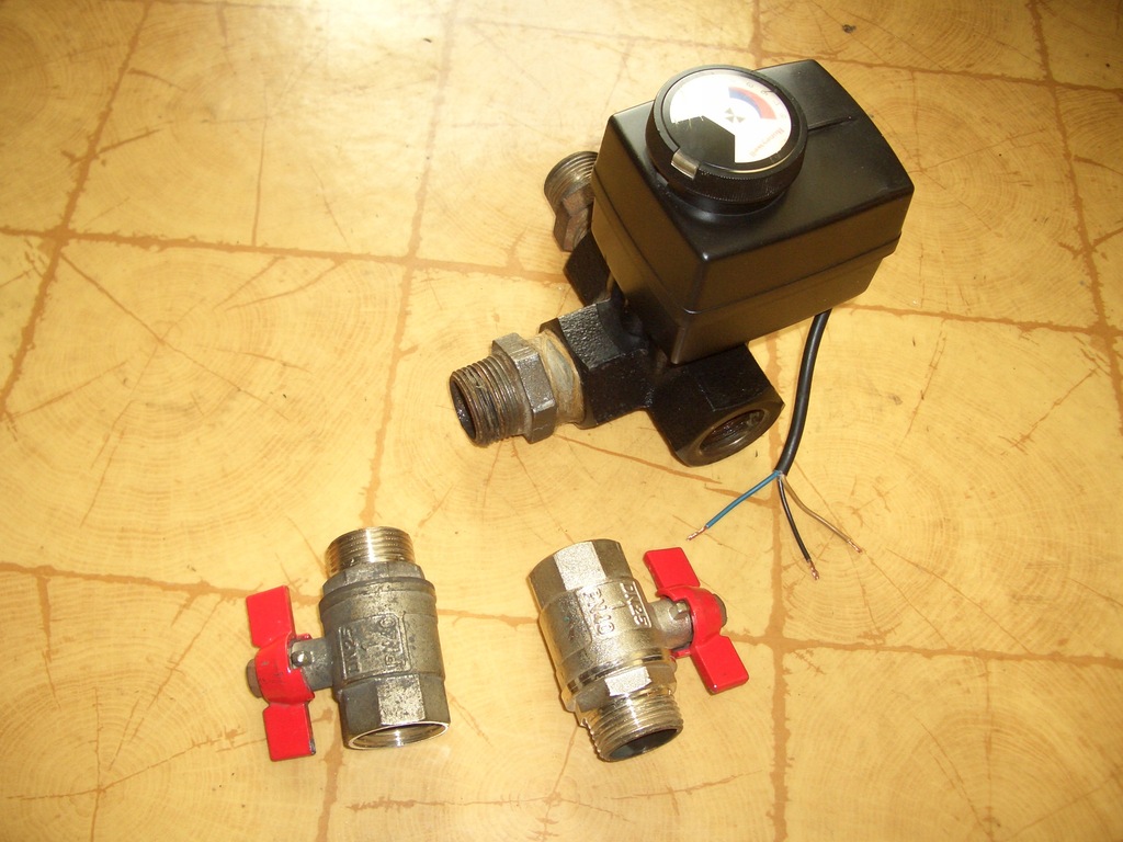 Siłownik z zaworem M6063L1009 HONEYWELL (mocny7Nm) - 12657846814 ...