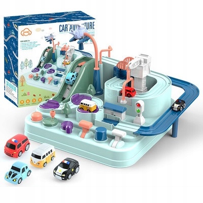 Interactive Obstacle Course TrainTrack Toy Educational Adventure Board ...