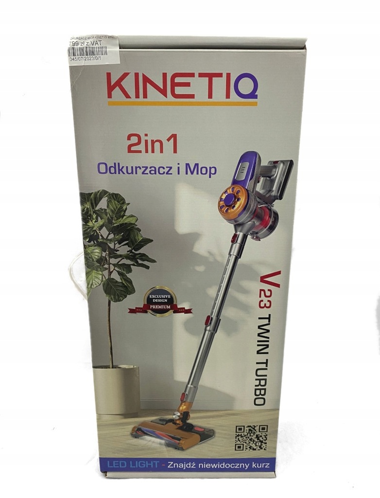 Odkurzacz 2w1 Kinetiq - 14129908247 - oficjalne archiwum Allegro