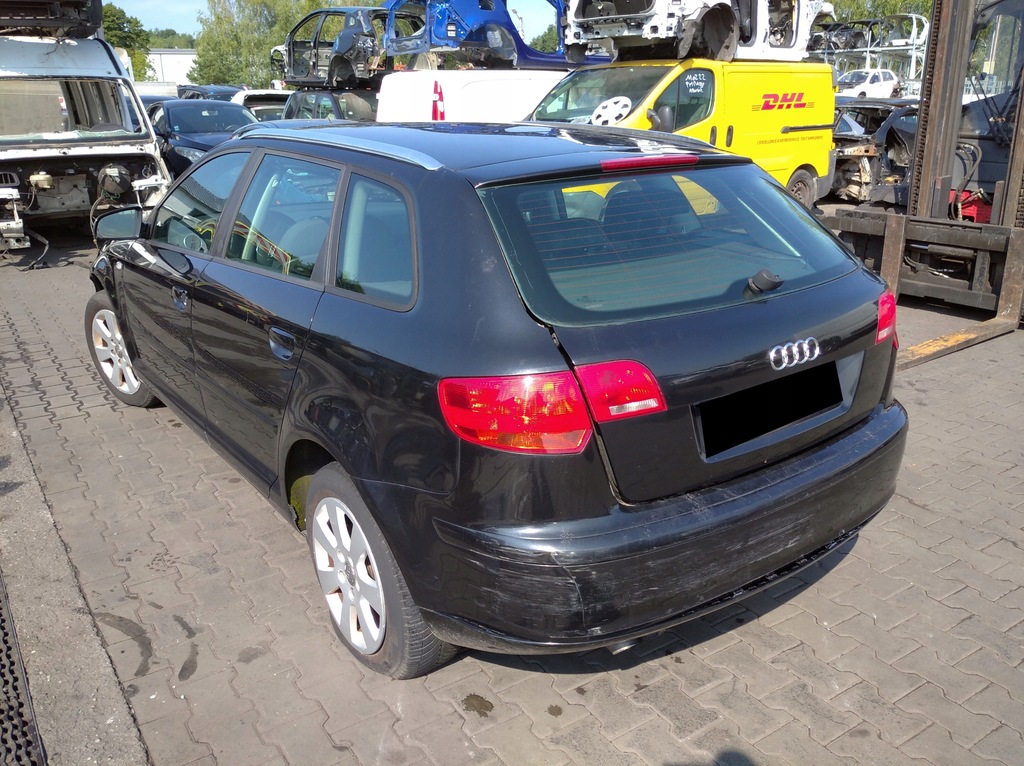 AUDI A3 8P DRZWI TYŁ LEWE LZ9Y SPORTBACK 5D - 12481290031 - oficjalne archiwum Allegro