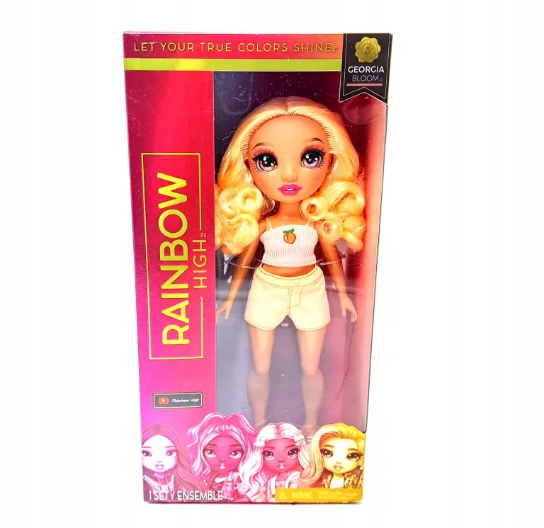 LALKA RAINBOW HIGH GEORGIA BLOOM - 15345817191 - oficjalne archiwum Allegro